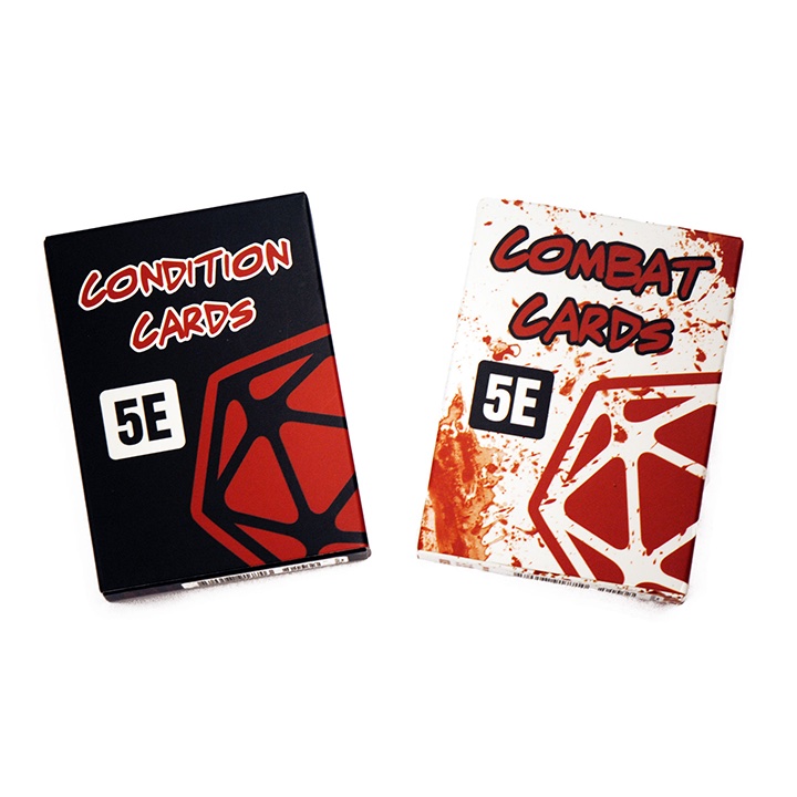 Combo Pack - DnD 5E Condition & Combat Cards - Crit Games